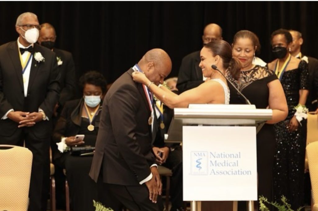 National Medical Association Installs Dr. Garfield Clunie As New President